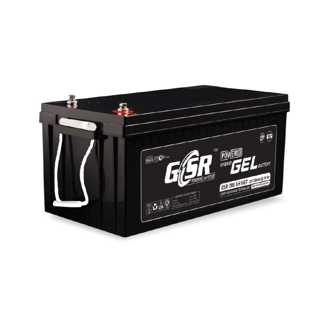 GSR 200 AH HGT Gel Battery- GSR Electric